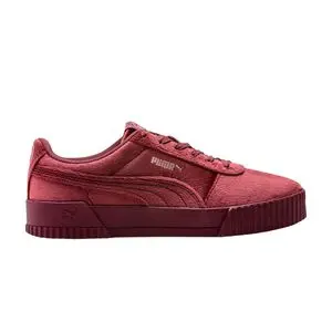 PUMA Carina Velvet Sneakers - Red