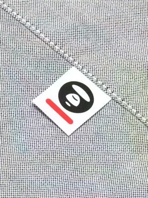 AAPE BY *A BATHING APE Logo-patch Shirt - Grey