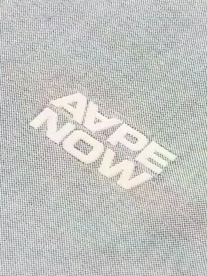 AAPE BY *A BATHING APE Logo-patch Shirt - Grey