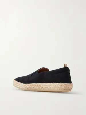 Officine Creative Bowline 004 Suede Espadrilles - Blue