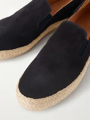Officine Creative Bowline 004 Suede Espadrilles - Blue