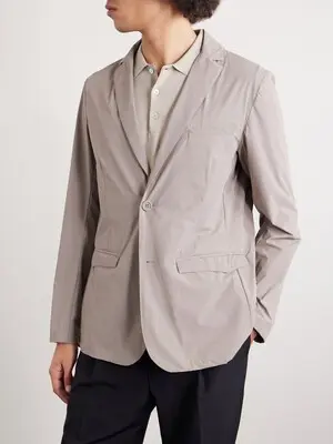 Herno Slim-fit Shell Blazer
