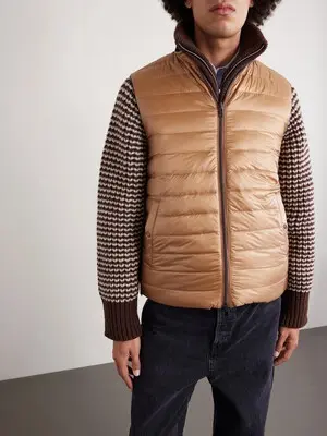 Herno Reversible Quilted Down Gilet - Blue