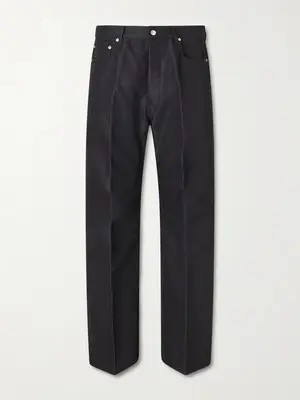Rick Owens Geth Straight-leg Trousers - Black