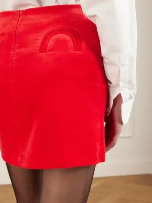 BLAZÉ MILANO Coci Mini Skirt - Red