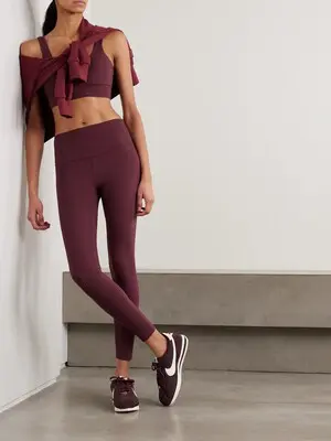 Varley Freesoft™ Jersey Leggings - Burgundy