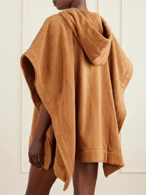 Lisa Marie Fernandez Hooded Cotton-terry Poncho