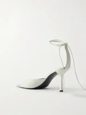 Victoria Beckham Eliza Leather Sandals - Green