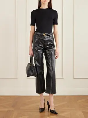 Victoria Beckham Leather Pumps - Black