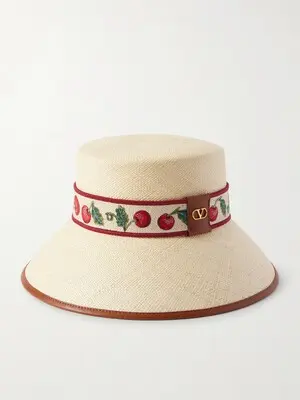 Valentino Garavani Trimmed Hats For Women