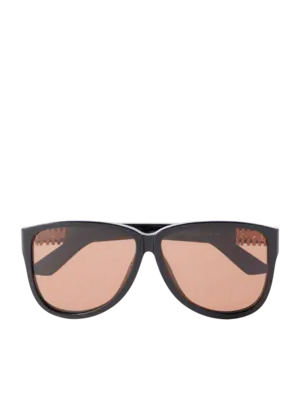 Miu Miu D-frame Acetate Sunglasses - Black