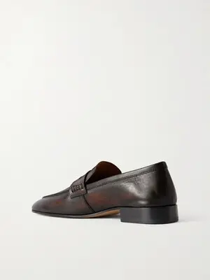 Dries Van Noten Leather Loafers