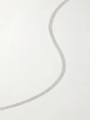 Saint Laurent Tone Chain Necklace