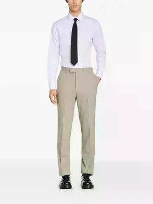 Sandro Virgin Wool Classic Fit Suit Trousers