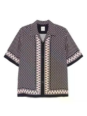 Sandro Heart Motif Flowing Shirt