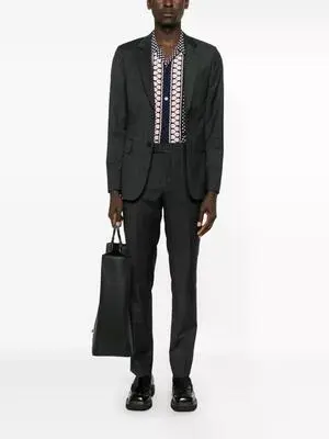 Sandro Heart Motif Flowing Shirt