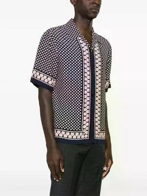 Sandro Heart Motif Flowing Shirt