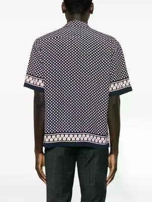 Sandro Heart Motif Flowing Shirt