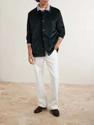 Gabriela Hearst Javier Cotton-corduroy Overshirt