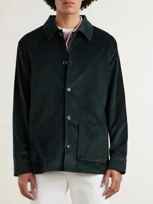 Gabriela Hearst Javier Cotton-corduroy Overshirt
