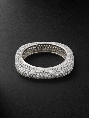 GREG YUNA 18-karat White Gold Diamond Ring