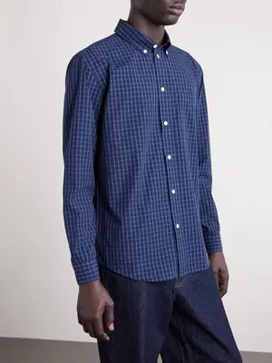 Burberry Checked Cotton Shirt