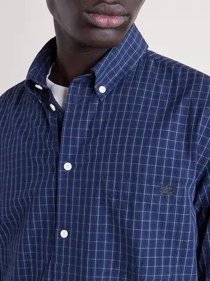 Burberry Checked Cotton Shirt