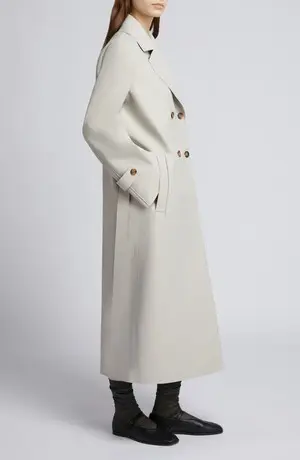 MM BY MAX MARA Faux Leather Trench Coat