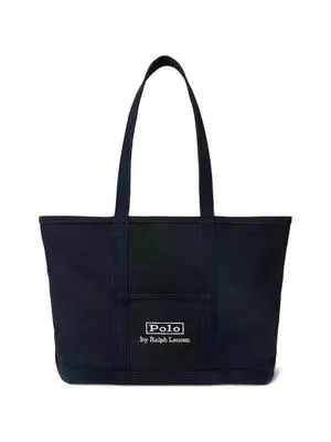 Polo Ralph Lauren Logo Strap Tote Bag - Blue