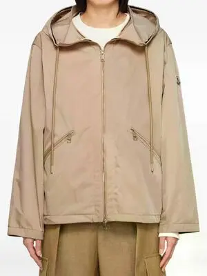 Moncler Cassiopeia Hooded Jacket - Neutrals
