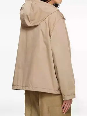 Moncler Cassiopeia Hooded Jacket - Neutrals