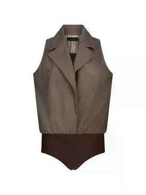 Liu Jo Mélange Vest - Brown