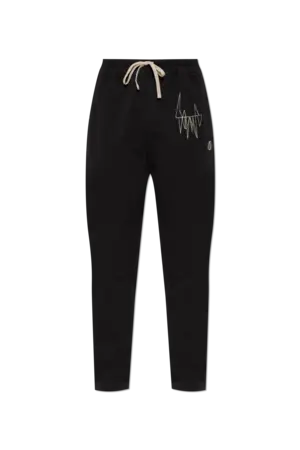 Rick Owens X Moncler Sweatpants - Black