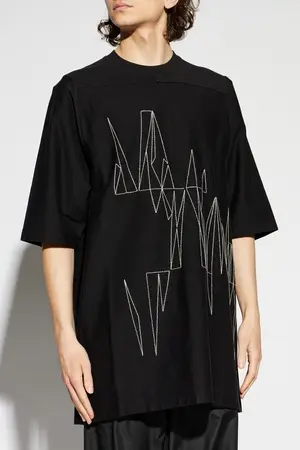Rick Owens X Moncler T-shirt - Black