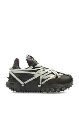 Rick Owens X Moncler Low-top Sneakers - Brown