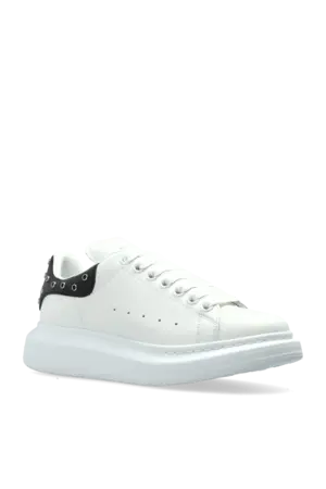 Alexander McQueen Leather Sneakers - White