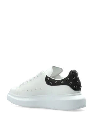 Alexander McQueen Leather Sneakers - White