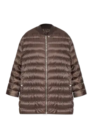Rick Owens X Moncler Down Jacket - Brown