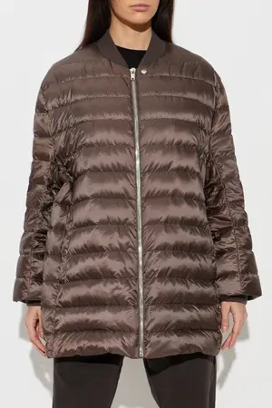 Rick Owens X Moncler Down Jacket - Brown