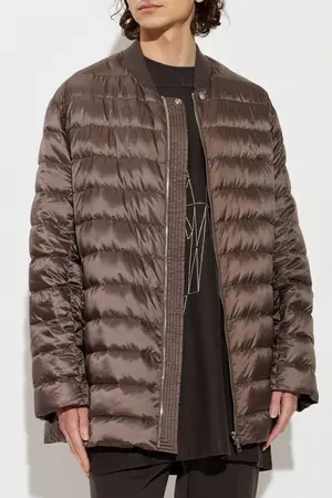Rick Owens X Moncler Down Jacket - Brown