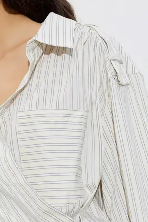 IRO PARIS Lace Shirt - Cream
