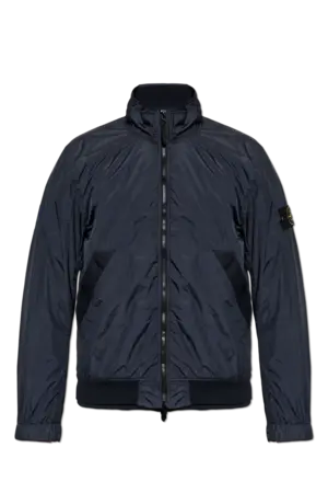 Stone Island Lightweight Jacket With Stand-up Collar