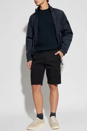 Stone Island Lightweight Jacket With Stand-up Collar