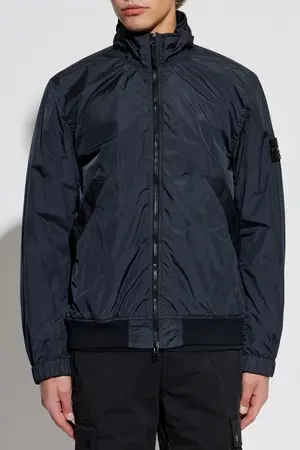 Stone Island Lightweight Jacket With Stand-up Collar