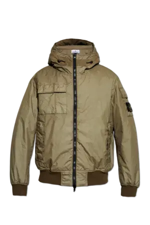 Stone Island Insulated Jacket With Hood