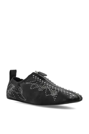 Chloé Susan Leather Ballerinas - Black