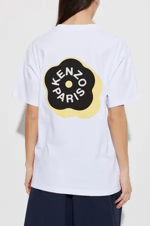 Kenzo T-shirt With Patch - White
