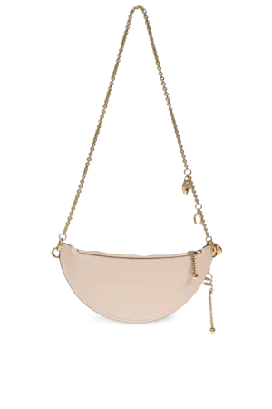 Chloé Halfmoon Mini Shoulder Bag - Cream
