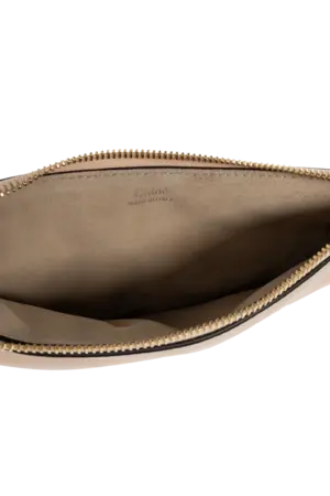 Chloé Halfmoon Mini Shoulder Bag - Cream