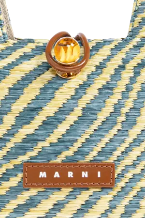 Marni Handbag With Logo - Multicolour